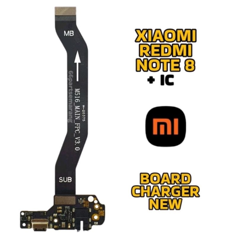 Jual FLEXIBLE REDMI NOTE 8 CHARGER + BOARD XIAOMI / FLEXIBEL MAIN BOARD ...