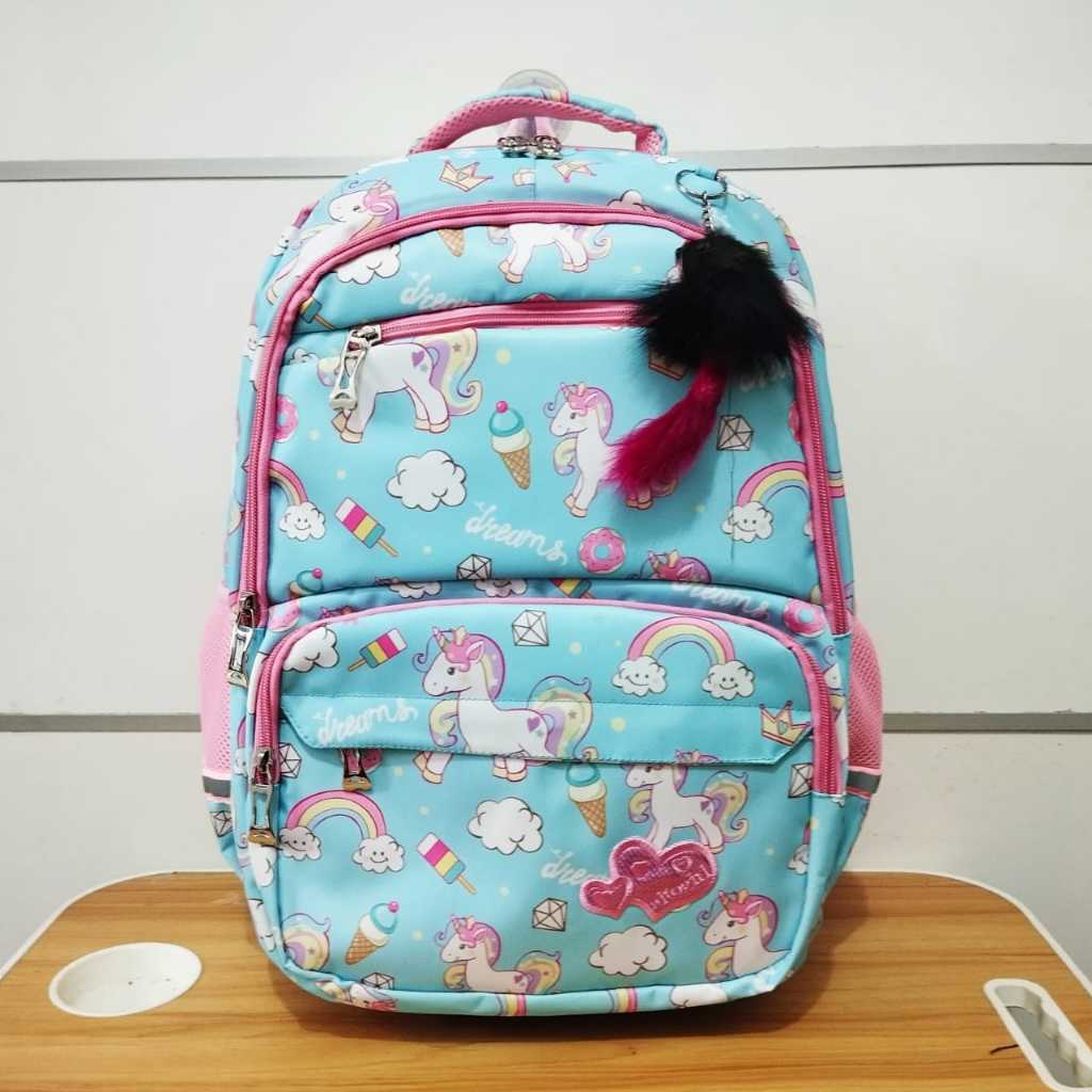 Jual Tas Ransel Sekolah Anak Perempuan SD SMP SMA Alto Girl Unicon Tas Gendong Tas Punggung ...