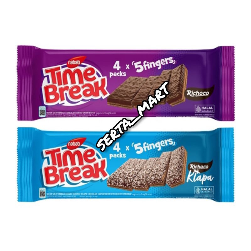 Jual Nabati Time Break 64gr - Biskuit Wafer Richoco - Klapa Wafer ...