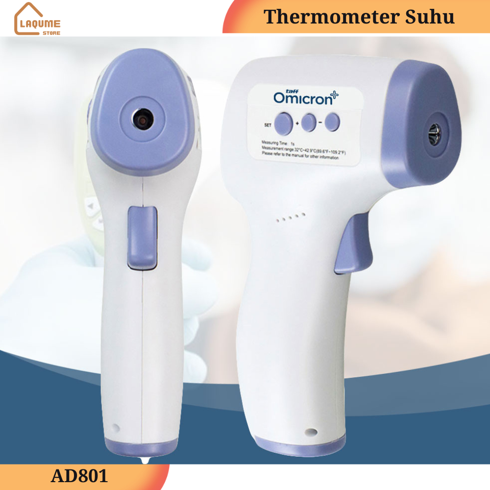Jual Thermo Gun Digital Termometer Tembak Thermometer Infrared Murah ...