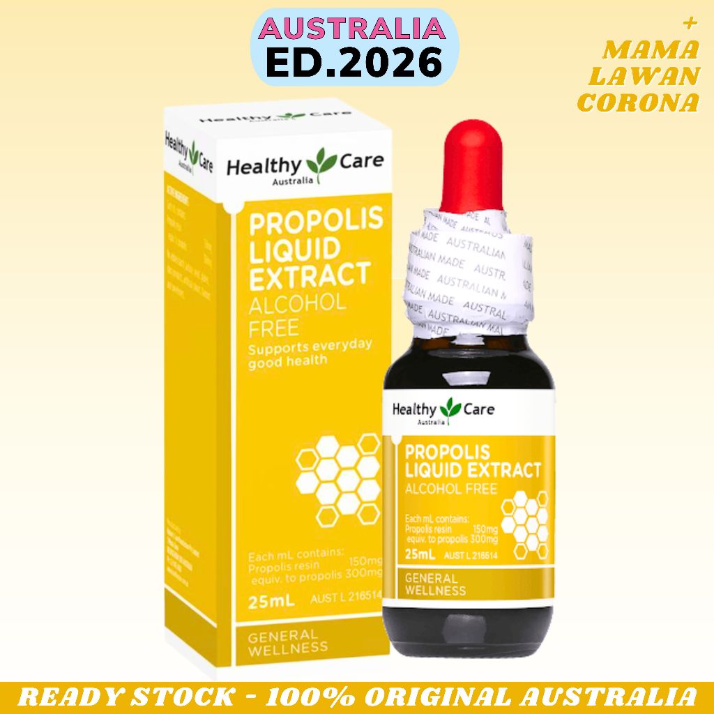 Jual HEALTHY CARE Propolis 2000 mg 2000mg, 3800 mg 3800mg 200 Capsules ...