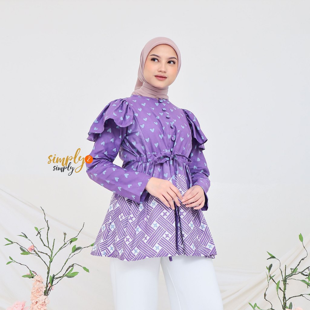 Jual Love Batik Ungu | Shopee Indonesia