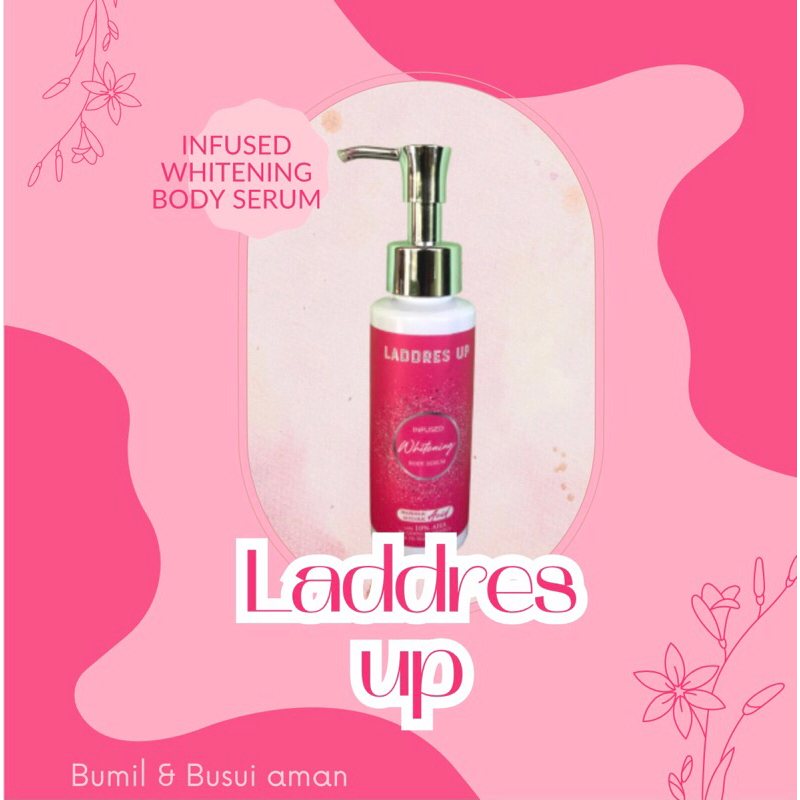 Jual LOTION LADDRES UP infuse whitening body serum AHA | Shopee Indonesia