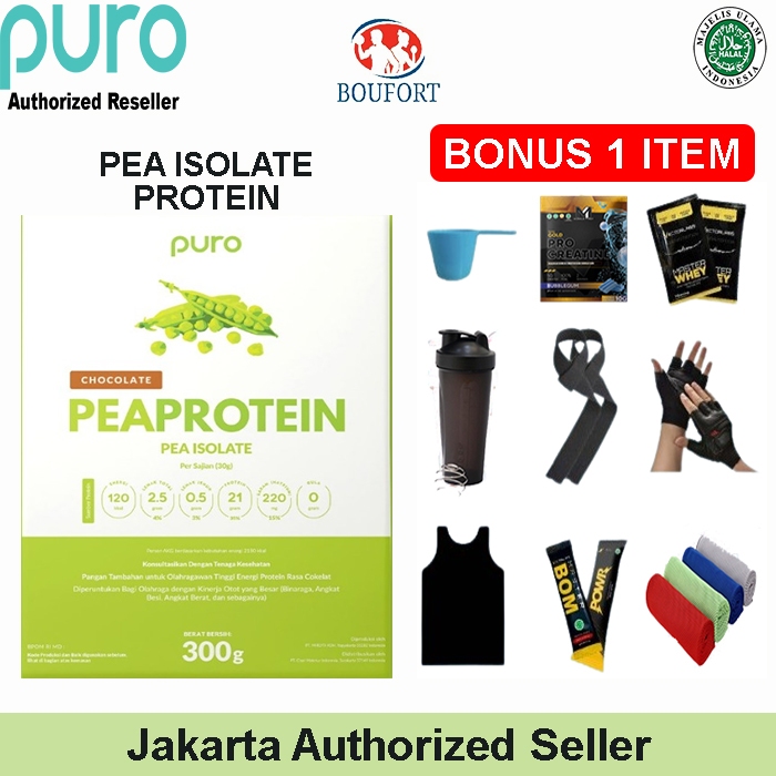 Jual PURO PEA PROTEIN ISOLATE 2.4Kg VEGAPRO VEGA-PRO NOT soy powder ...