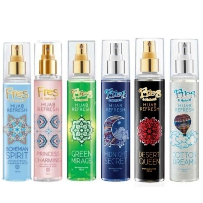 Jual Fres & Natural Spray Cologne Hijab Refresh 100ML // Parfum Fres ...