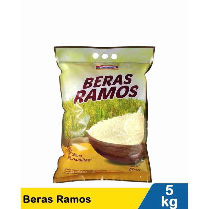 Jual Beras Ramos Super 5Kg | Shopee Indonesia