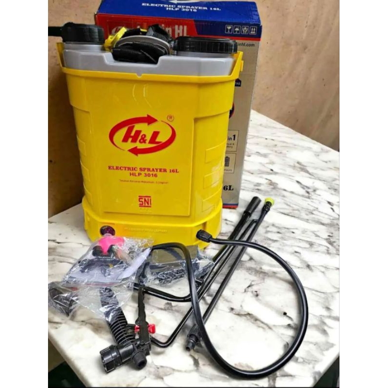 Jual Sprayer hama HL 16 liter elektrik 2in1 | Shopee Indonesia