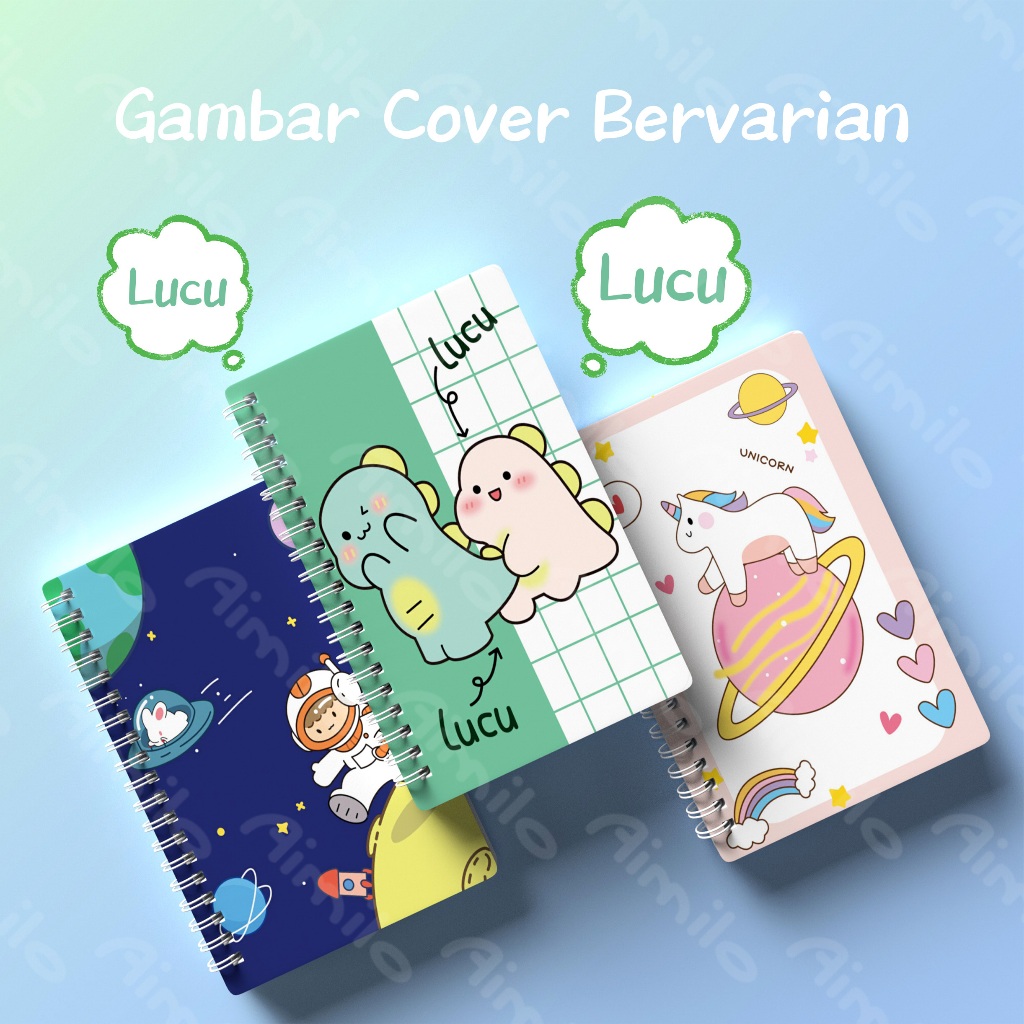 Jual [READY] Aimilo Notebook A5/A7 Buku Diary Aesthetic Buku Jurnal ...