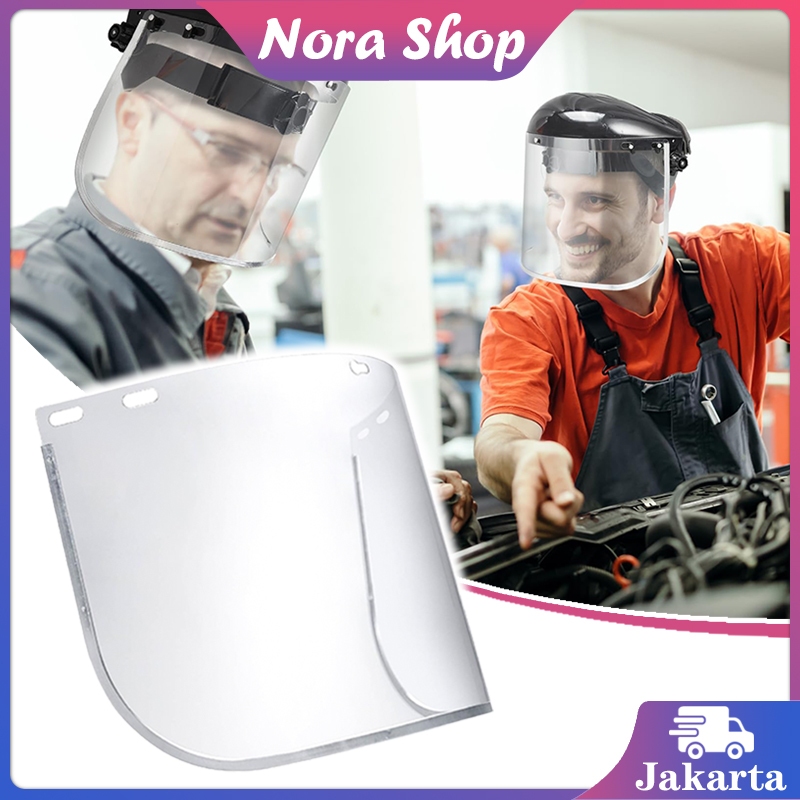 Jual Mika Face Shield Pelindung Wajah Cadangan Helm Transparent Safety ...