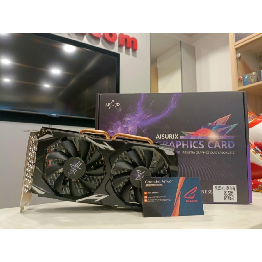 Jual AISURIX VGA RX 580 / RX580 8GB | Shopee Indonesia