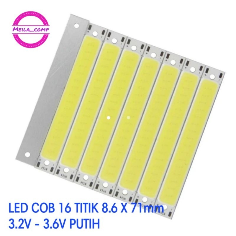 Jual Lampu Led Cob 3.2V 16 titik Nyala Putih Terang | Shopee Indonesia