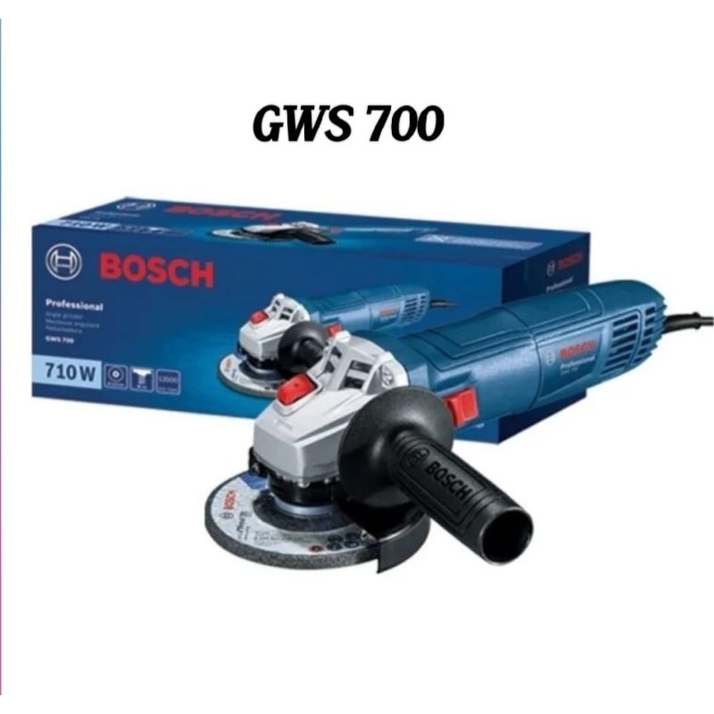 Jual BOSCH mesin gerinda 4" type GWS 700 100% original | Shopee Indonesia