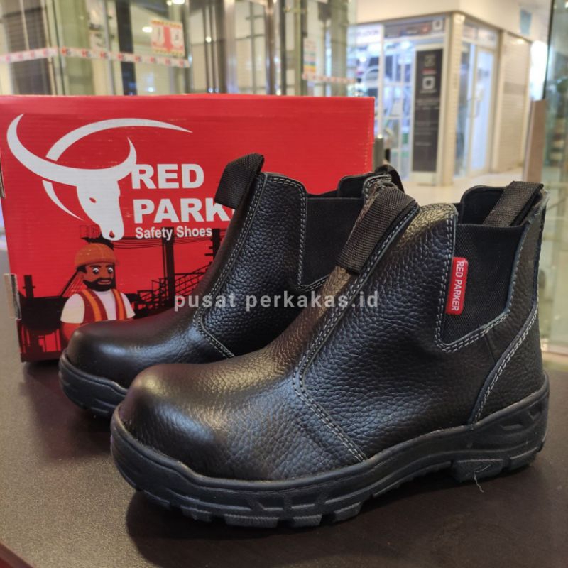 Jual Sepatu Safety Kerja Pria RED PARKER S185 / Safety Shoes ...