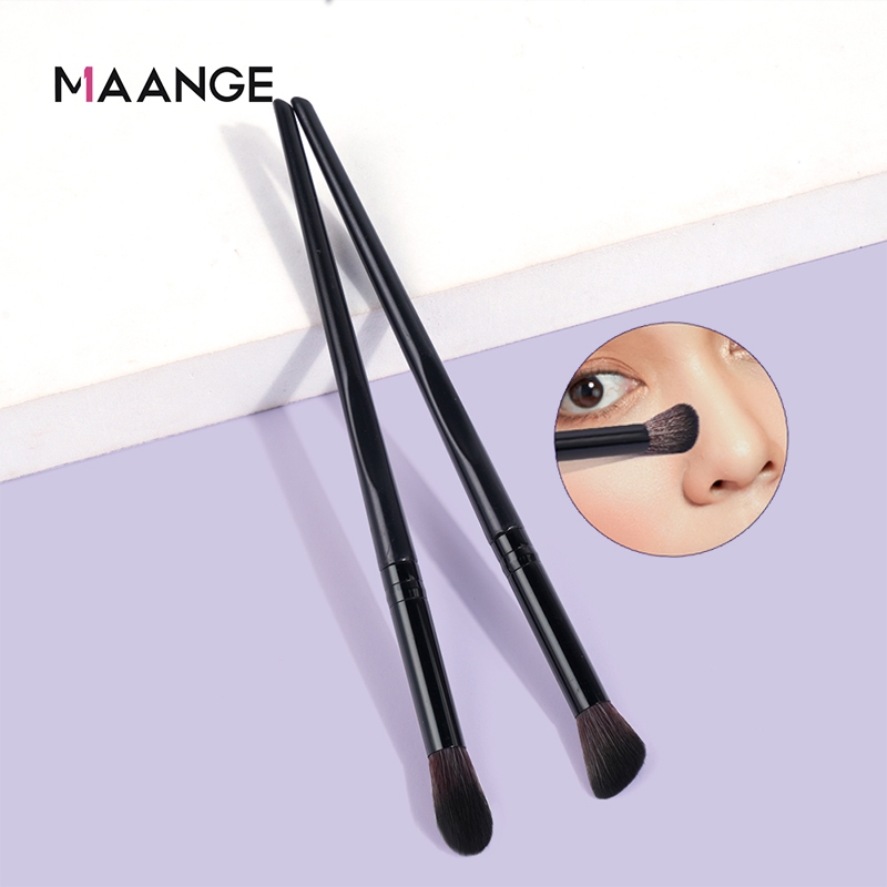 Jual MAANGE 2pcs/Set Brush Make Up Wajah Kuas Soft Nose Shadow Contour ...