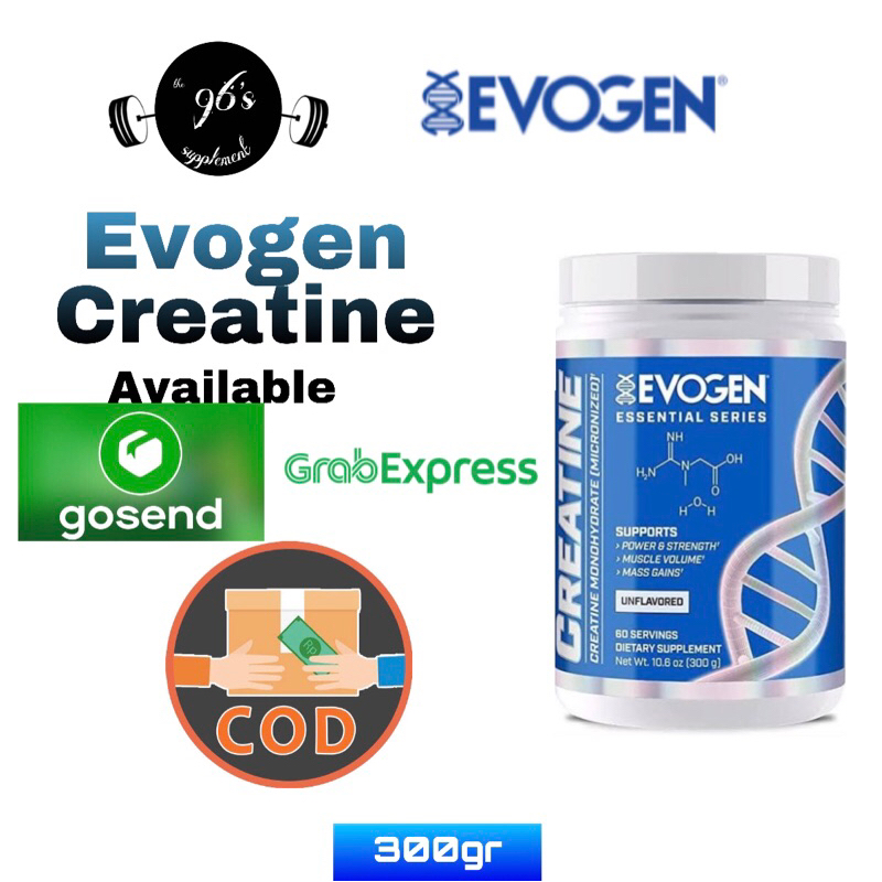 Jual Evogen Creatine Monohydrate 300gr | Shopee Indonesia
