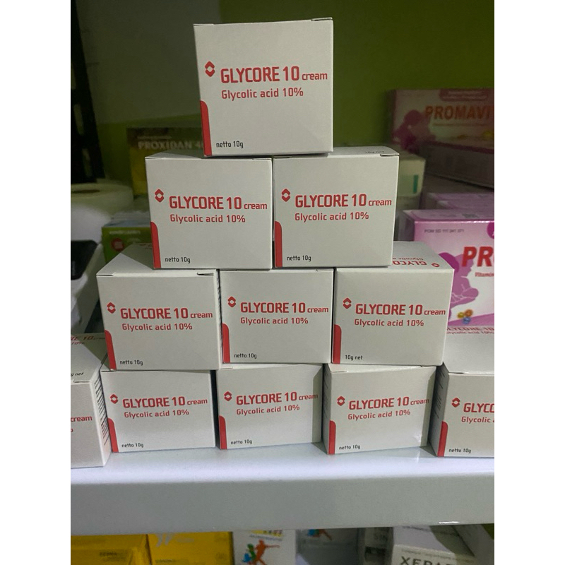 Jual GLYCORE 10 creem / meremajakan kulit, | Shopee Indonesia