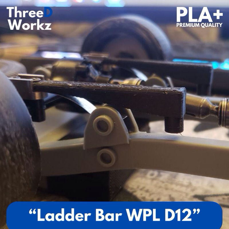 Jual LADDER BAR/STABILIZER ANTI BODY ROLL UNTUK RC WPL D12 1:10 DRIFT ...
