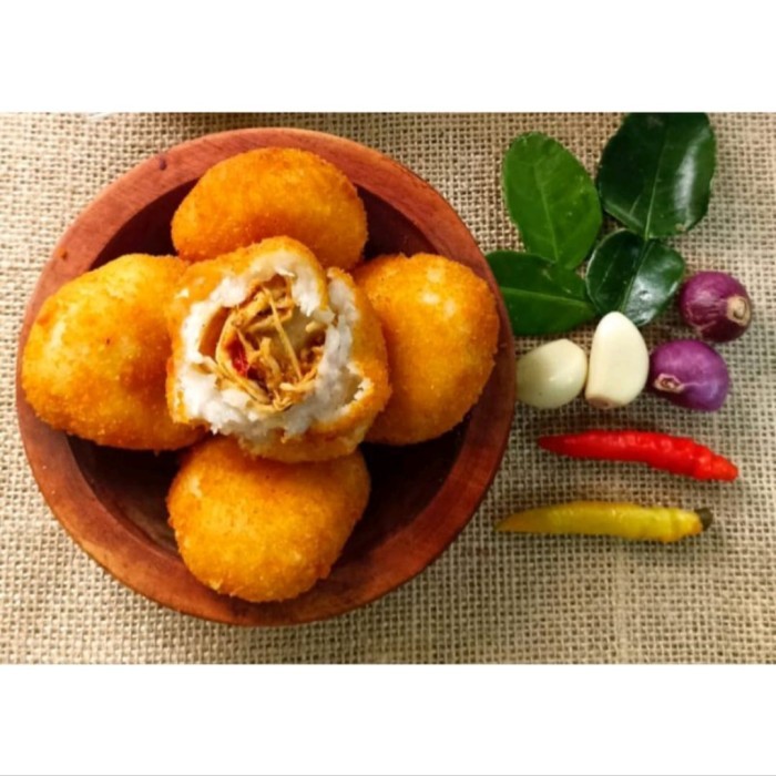 Jual Ulen Uli Crispy Bumbu Rujak Rasa Ayam Suwir Pedas Makanan ...