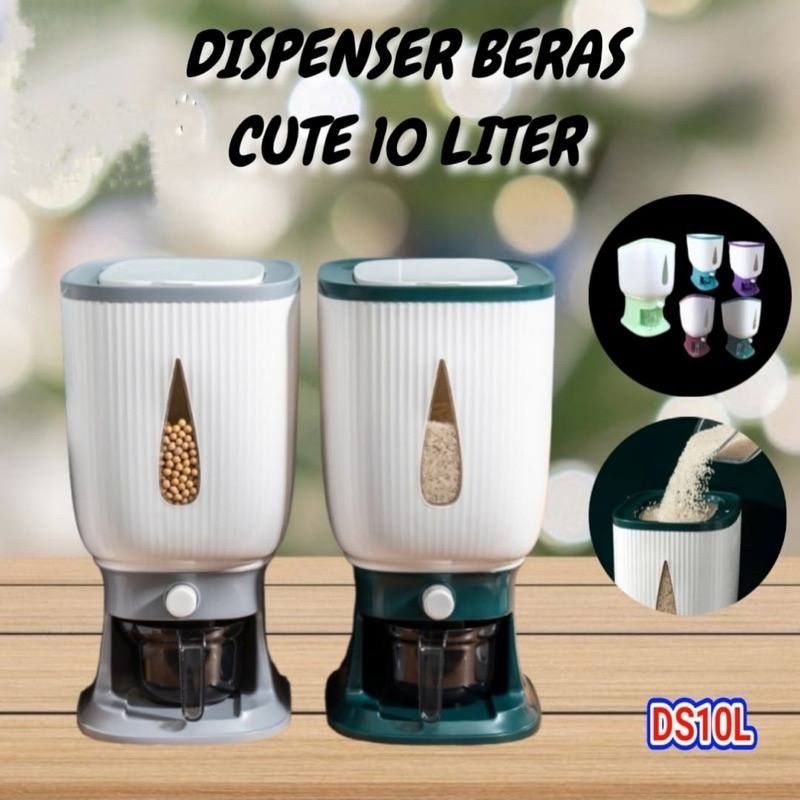 Jual Dispenser Beras Modern 10KG Otomatis Dispenser Rice Box Food ...