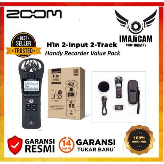 Jual Zoom H1N Digital Portable Voice Audio Handy Recorder Perekam Suara ...