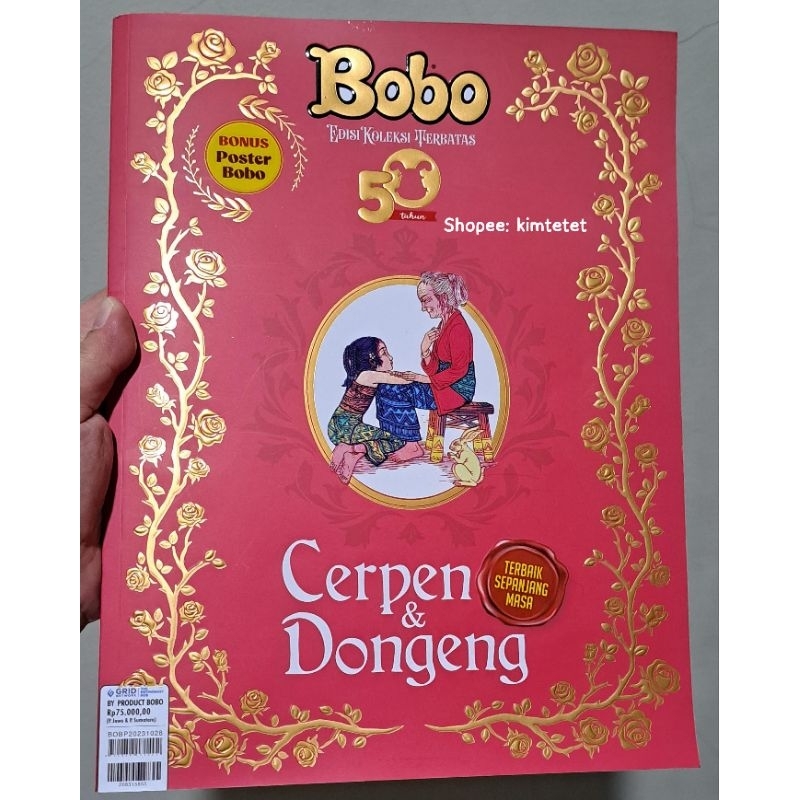 Jual Majalah Bobo 50 Tahun Anniversary Edisi Koleksi Terbatas Cerpen Dongeng Terbaik Sepanjang ...
