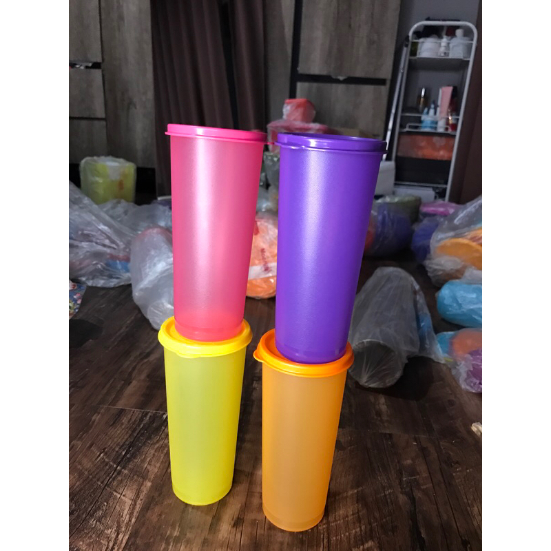 Jual Giant Tumbler Tupperware set 4 @470ml | Shopee Indonesia