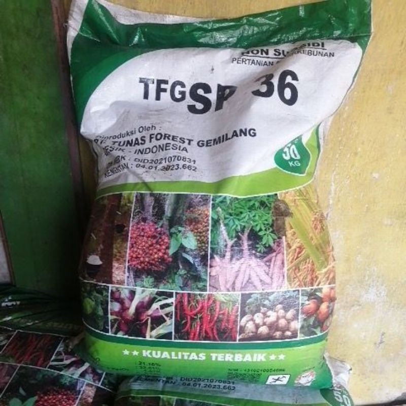 Jual Pupuk TFG SP 36 kemasan 50kg | Shopee Indonesia