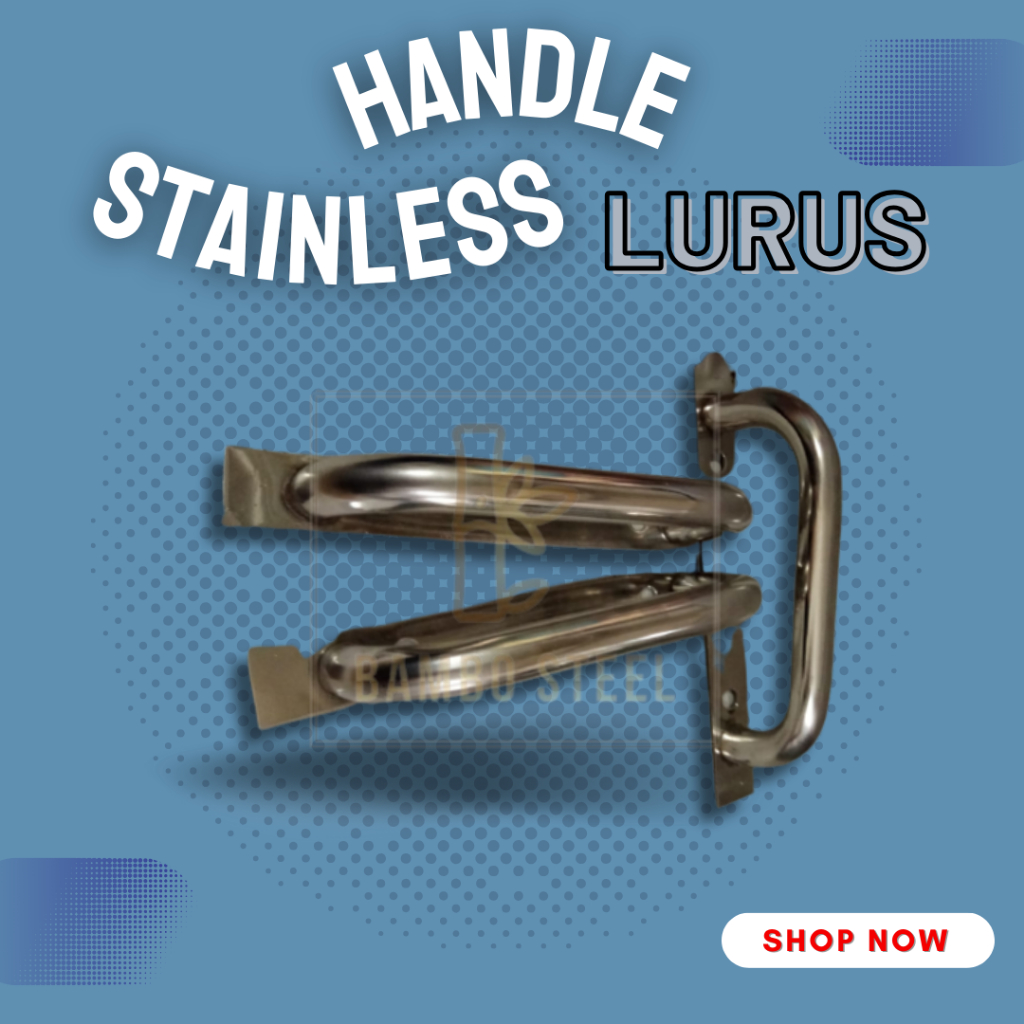 Jual Handle Pintu Besi Harmonika Lurus/ Gagang Pintu/Handle Pagar ...