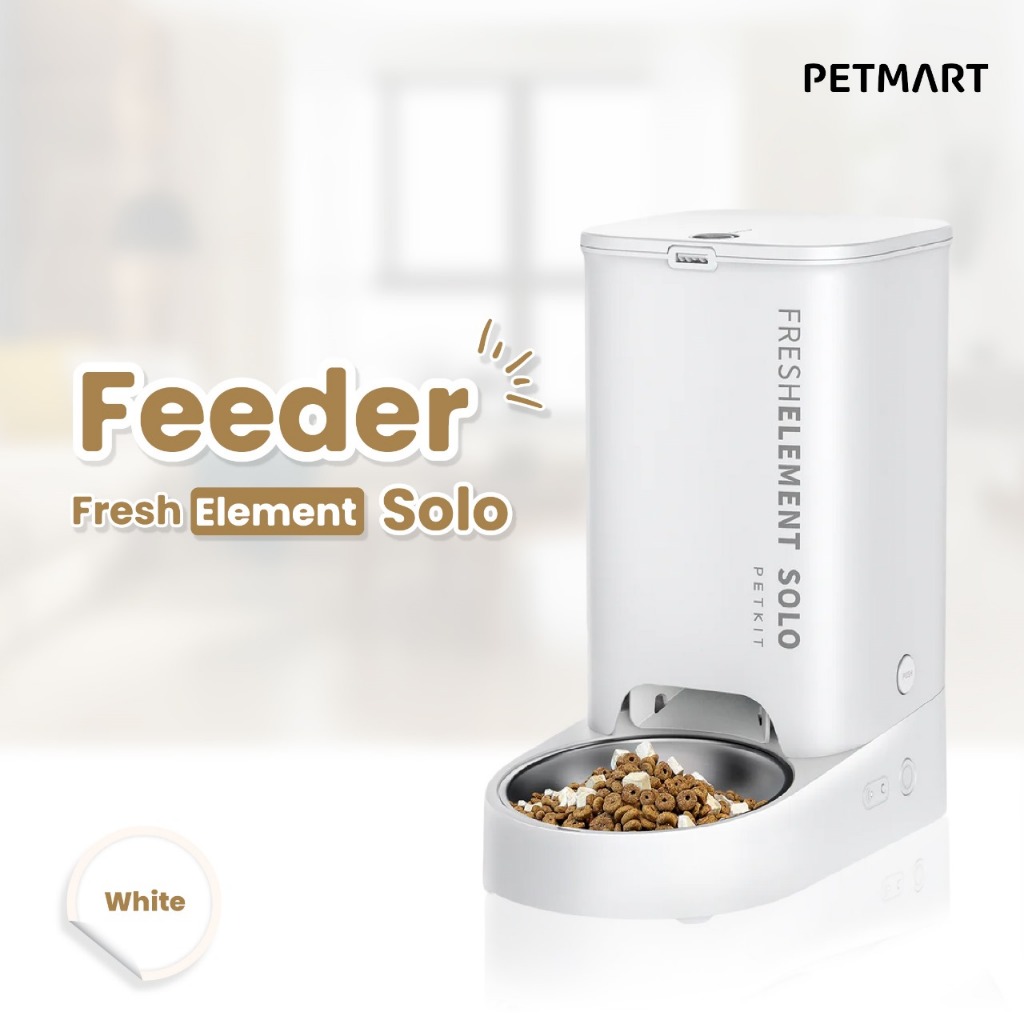 Jual PETKIT Fresh Element SOLO Pet Feeder White | Shopee Indonesia