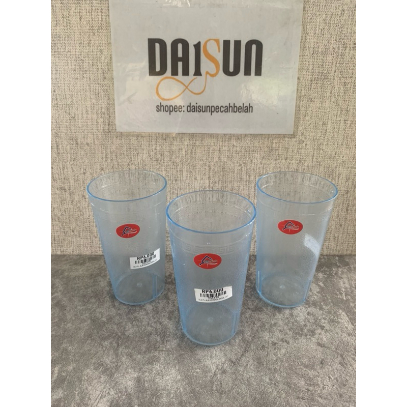 Jual GELAS PLASTIK ALEXIS MONIKA 400ML DS3359 | Shopee Indonesia