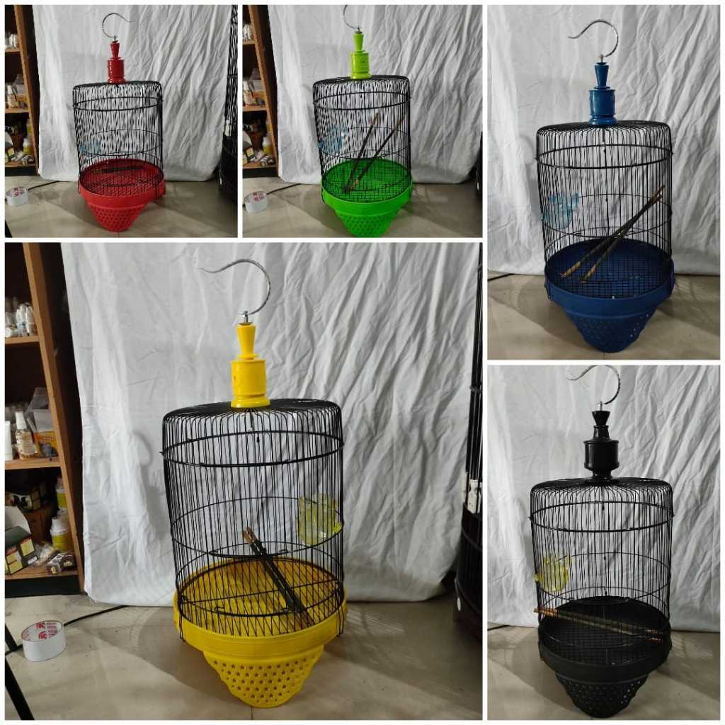 Jual Sangkar Bulat Besi 33cm Ukuran Tanggung | Shopee Indonesia