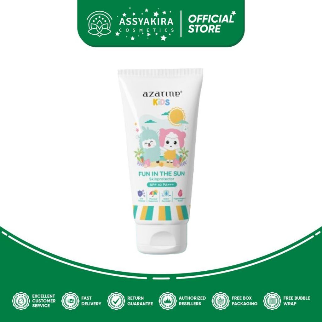 Jual Azarine Kids Fun In The Sun Skinprotector Spf 40 PA +++ | Shopee ...