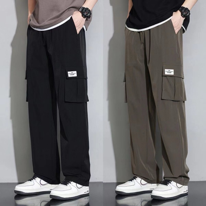 Jual CELANA PANJANG CARGO PRIA GOMBRONG KEYBOY CELANA CARGO PANJANG BAGGY PANTS KOREAN STYLE ...