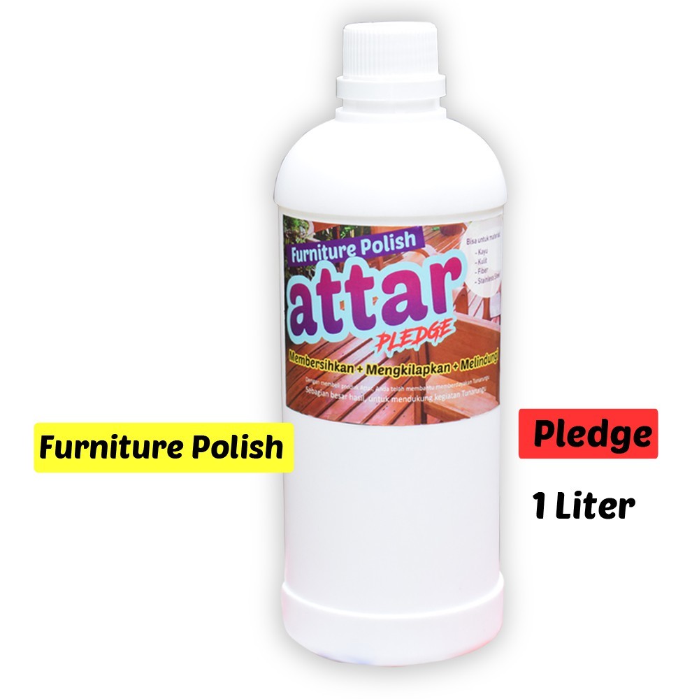 Jual Pledge Furniture Polish 1 Liter Attar - Pembersih Meubel Kayu ...
