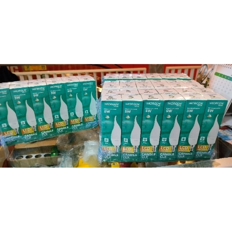 Jual Lampu Candle Cabe Aladin LED 5W wham white 3000k 220v fitting e14 ...