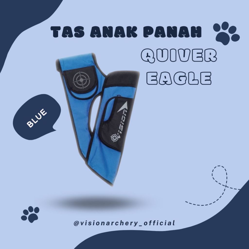 Jual Quiver Panahan Eagle Blue Tas Panah Murah Quiver Archery / Arrow ...