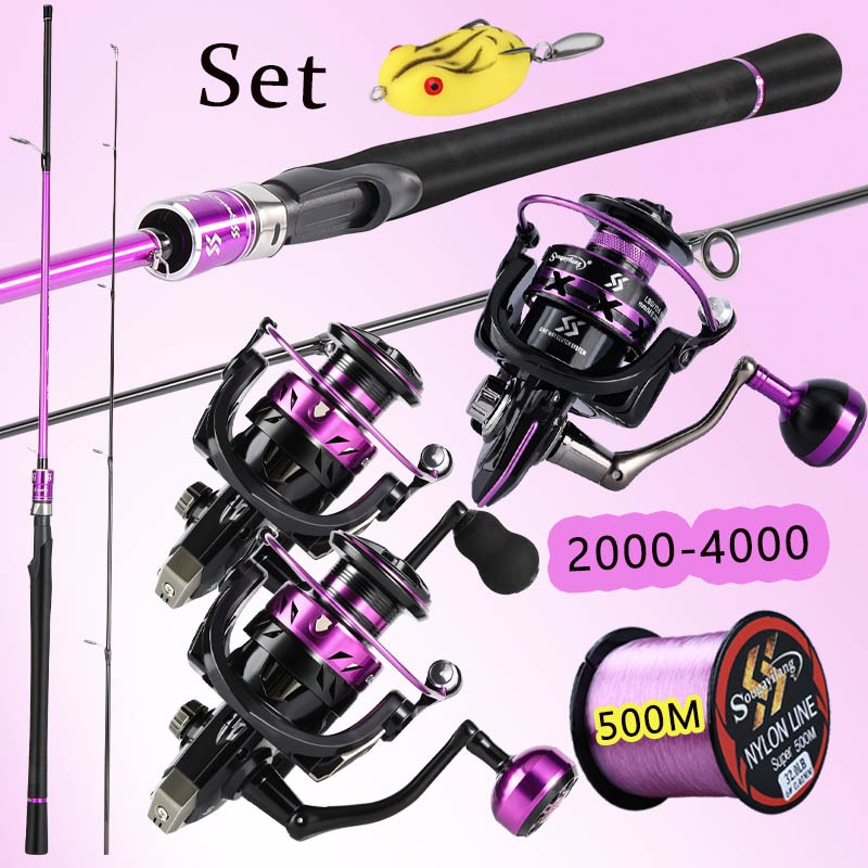Jual Sougayilang fishing set alat pancing 2 bagian joran pancing dan ...