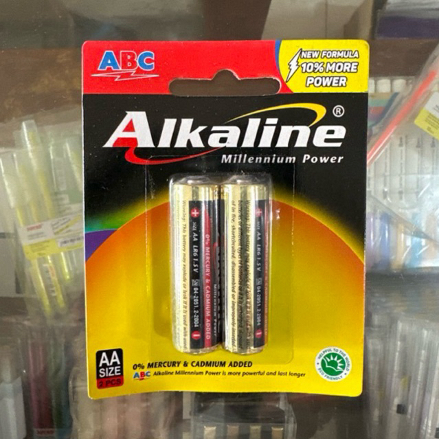 Jual ( 1 set isi 2 pcs ) Batu Batre ABC Alkaline A2 dan A3 / Baterai ...