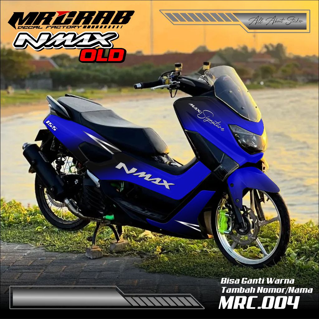 Jual DECAL YAMAHA NMAX OLD - STICKER DECAL YAMAHA NMAX OLD MOTIF SIMPLE ...