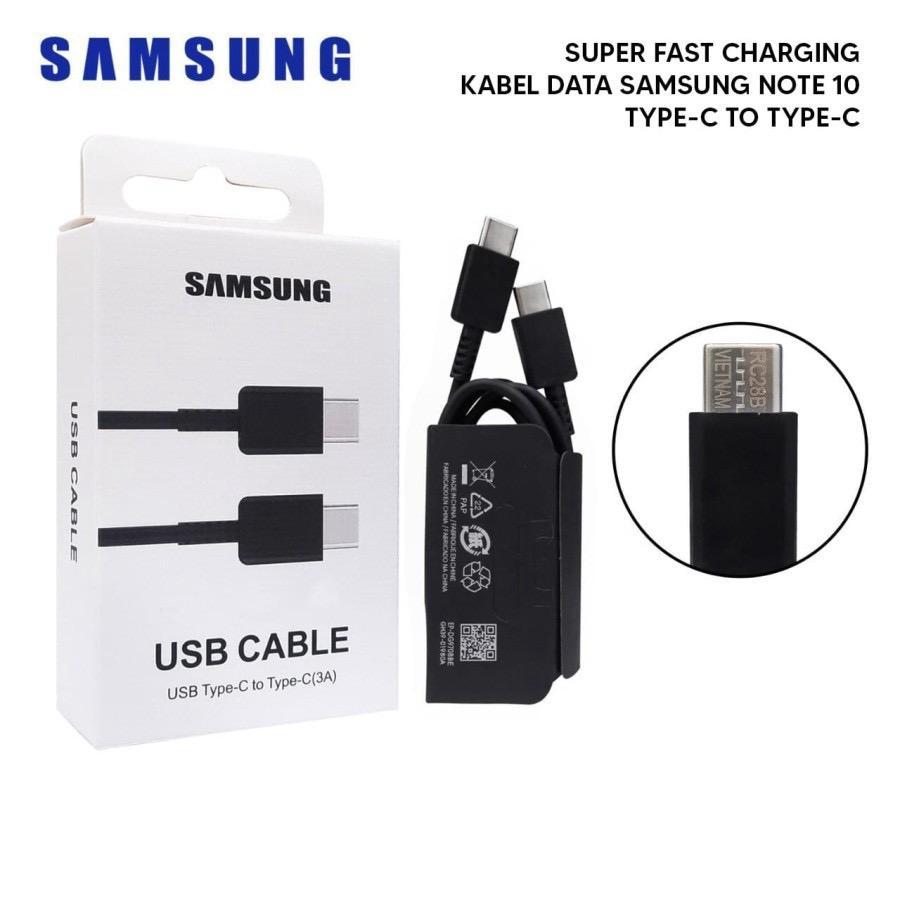 Jual KABEL SAMSUNG USB C TO C CHARGER DAN DATA KUALITAS ORIGINAL ...