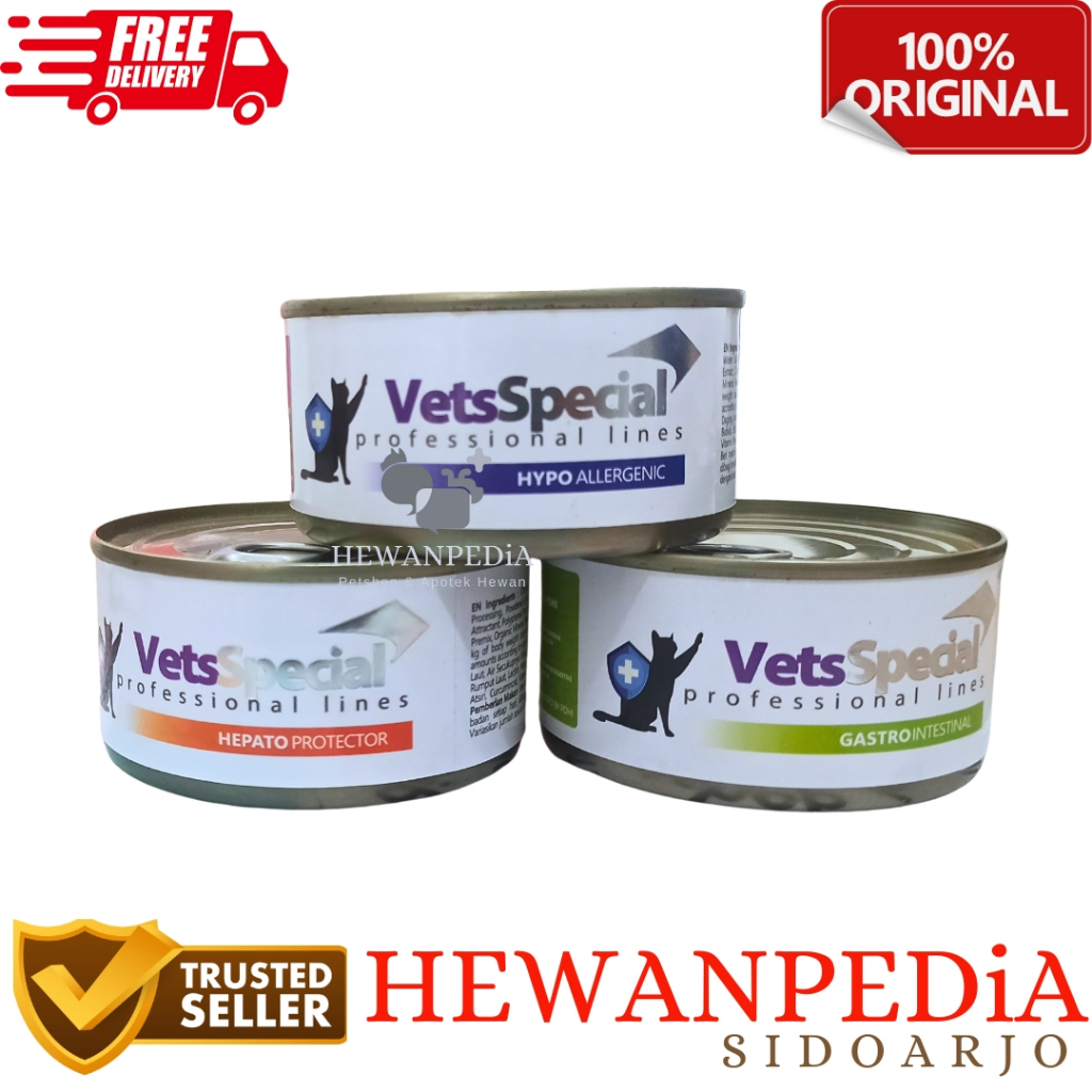 Jual NUTRICELL VET SPECIAL KUCING 185 gr KALENG hewanpedia - Recovery ...