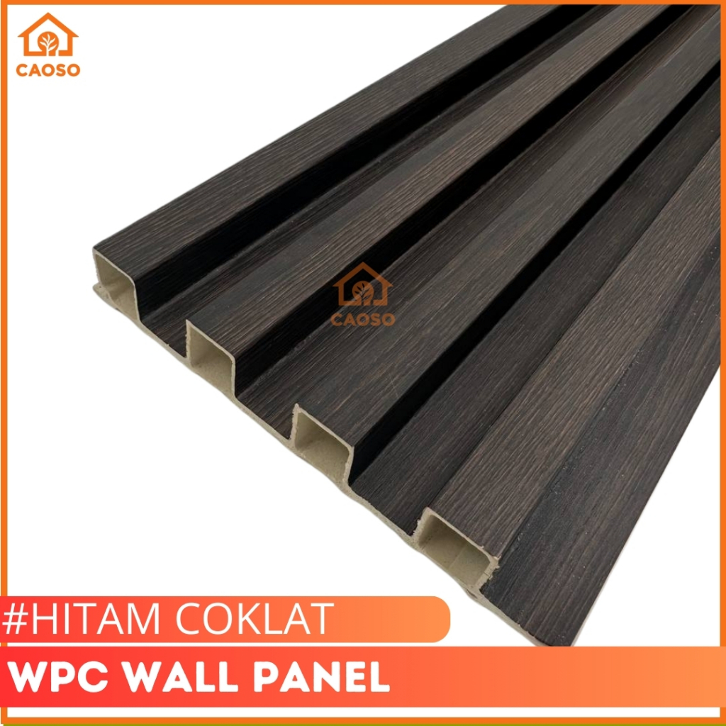 Jual WPC wallPanel 3 Meter Dekorasi Dinding Kayu | Wall Panel Wood panel 3M 3D 300cm X 17cm ...