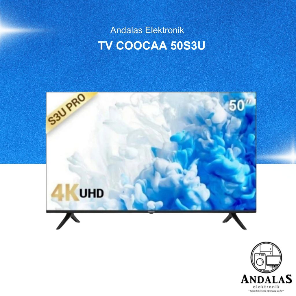 Jual COOCAA 50 inch 50Y65 GOOGLE TV-4K UHD-Dolby Audio (COOCAA 50Y65 ...