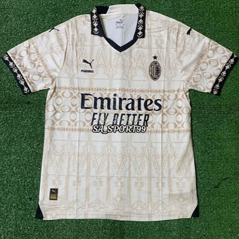 Jual JERSEY AC MILAN FOURTH 2024 2025 BATIK SPECIAL EDITION GRADE ORI ...