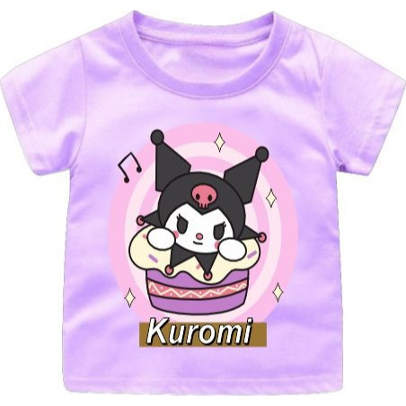 Jual Baju kaos Kuromi In Cupcake Cake Cowok/Cewek 1-12TAHUN/REMAJA ...