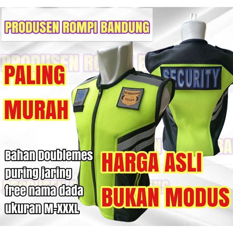 Jual Rompi Security Terbaru, Rompi Satpam Terbaru, Rompi Security Tebal ...