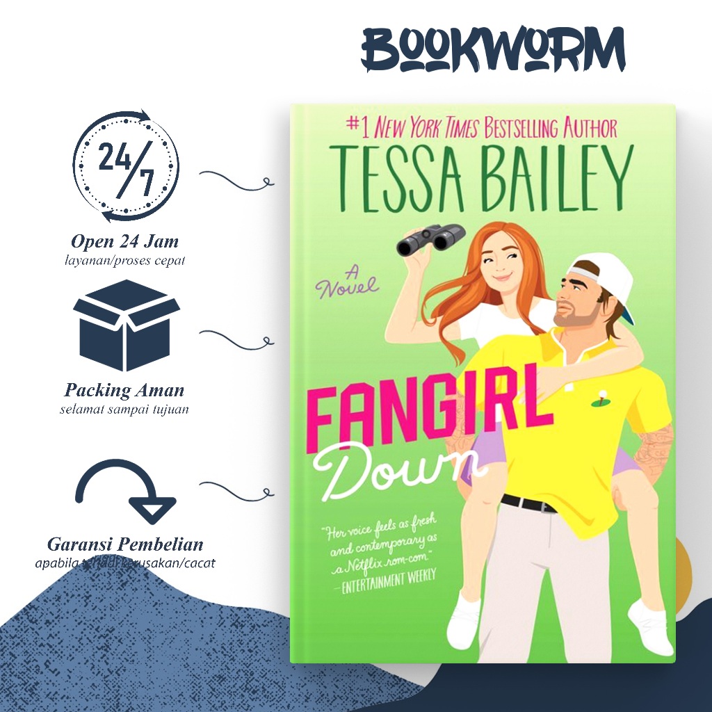 Jual Fangirl Down (Big Shots, #1) by Tessa Bailey ( English ) | Shopee ...