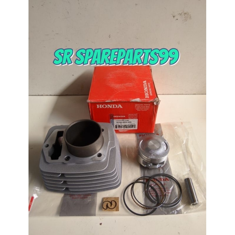 Jual Blok seher Cylinder komplit isi piston Honda Megapro Primus GL pro Neotech GL max Mega pro ...