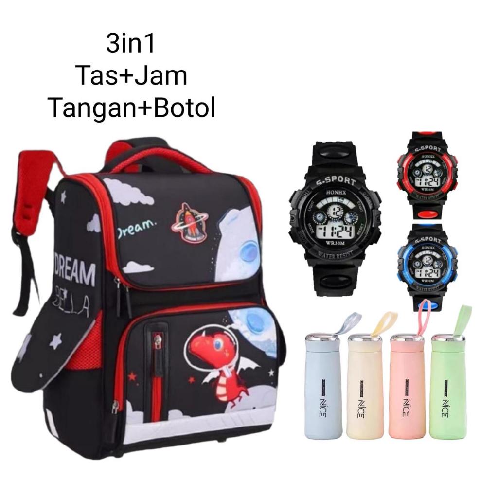 Jual Tas Ransel Sekolah Anak TK Sd Dino Tas Ransel Anak Laki-Laki Terbaru | Shopee Indonesia