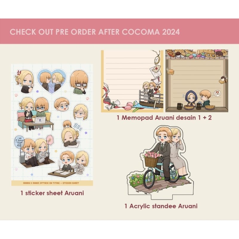 Jual Acrylic Standee, Memopad, and Sticker | Shopee Indonesia